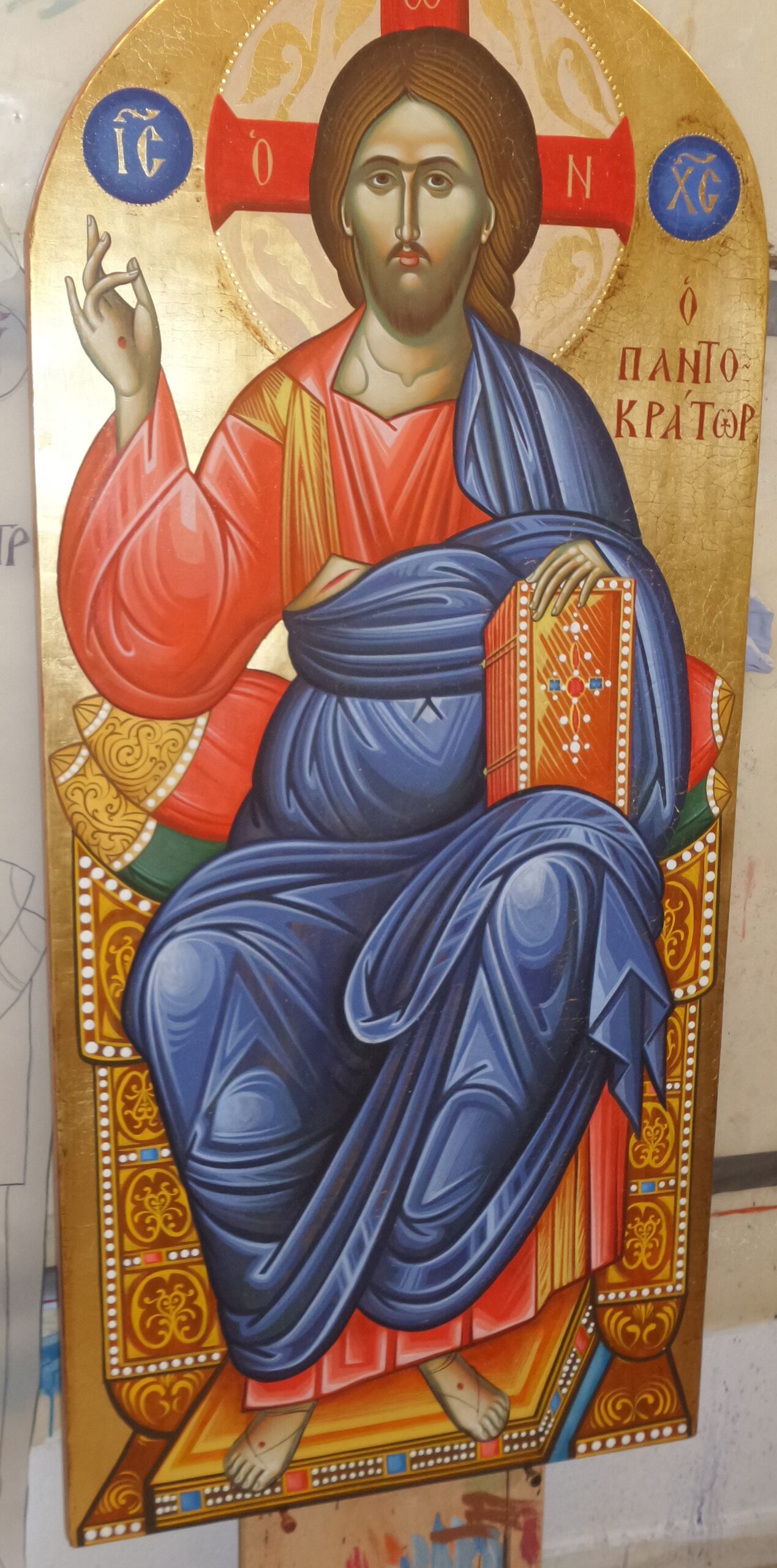 Jesus Christ Pantocrator | Hand of God